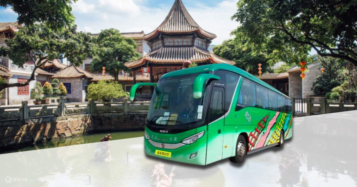 Hong Kong ke Shunde melalui bas [Yongdong Bus Cross-border Express ...